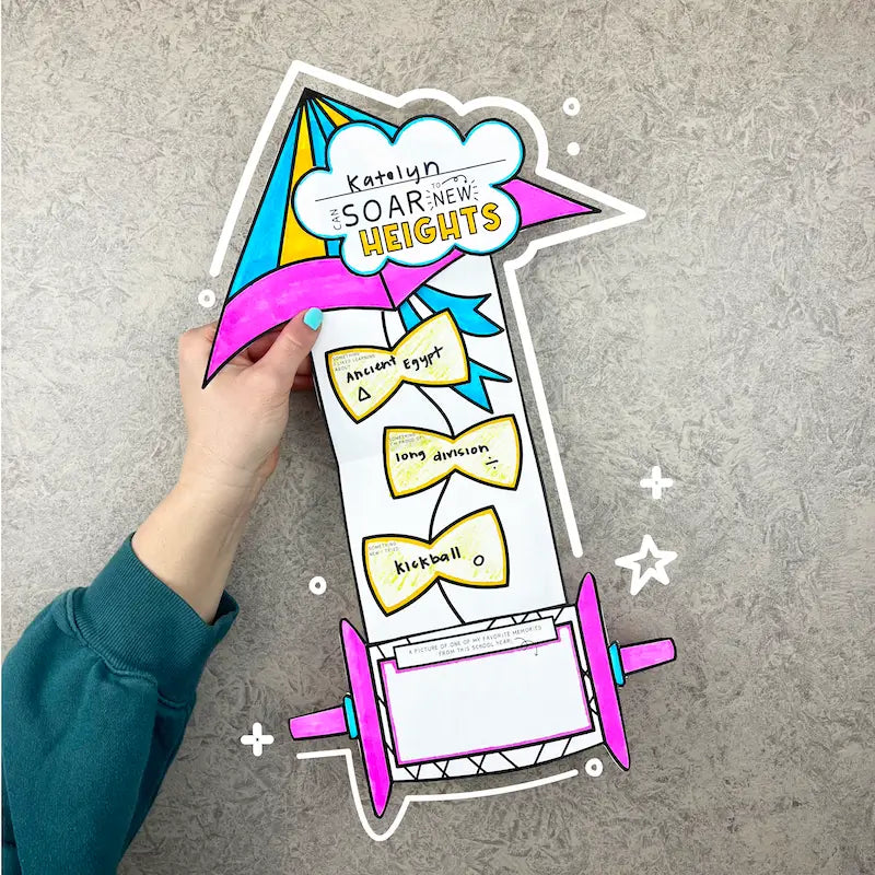 I Can Soar To New Heights - End Of School Activity For Kids