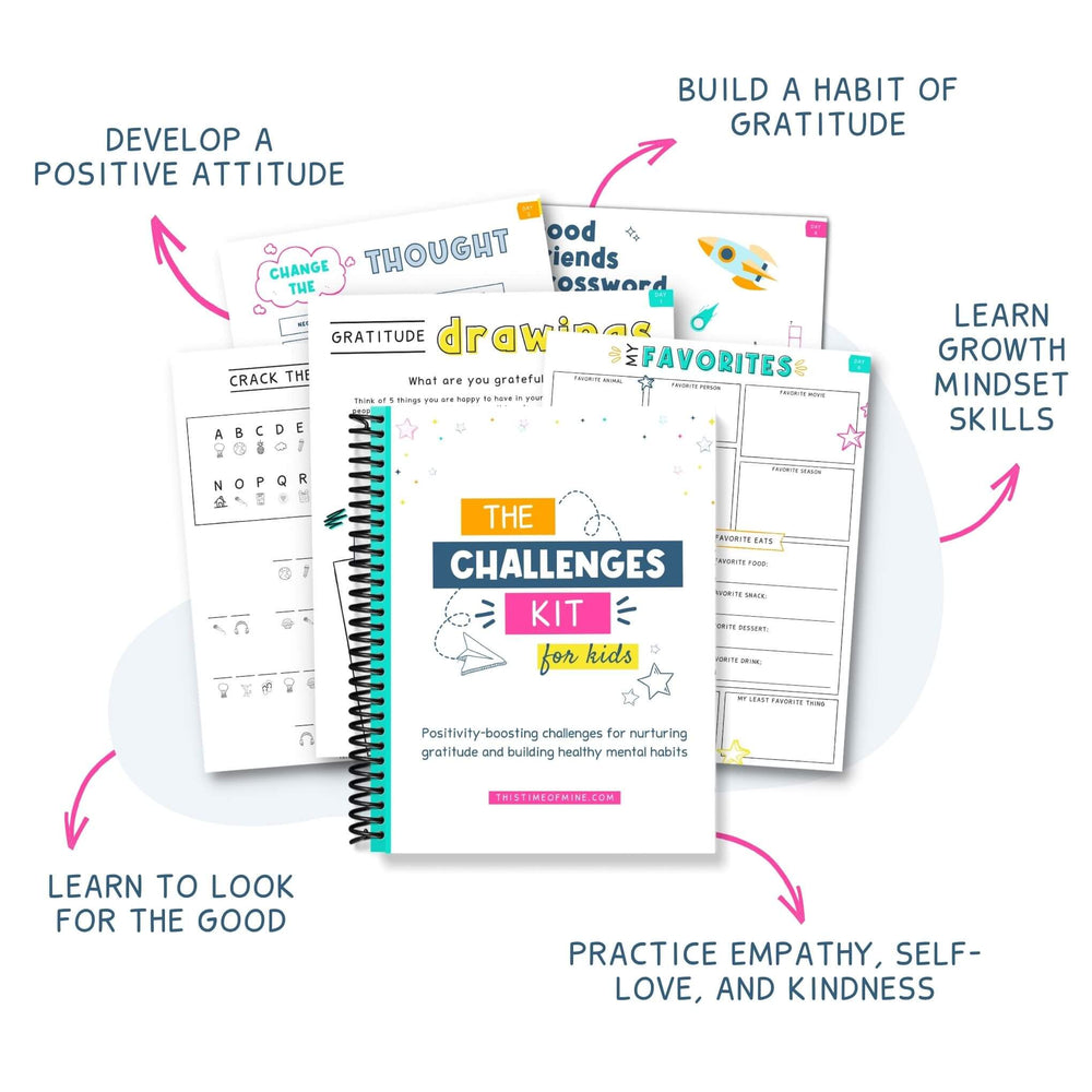 The Challenges Kit For Kids PDF (Ages 7-12) - Build A Positive Mindset